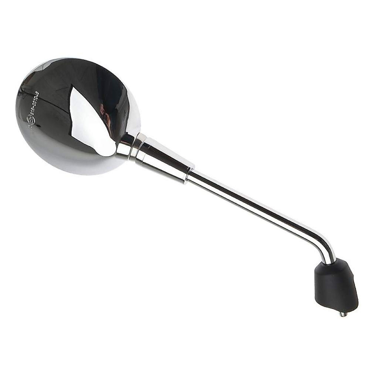 Vespa Right Round Mirror | Vespa Primavera/Elettrica and Primavera 50-150 Mirror for the Right Side | OEM - CM3161802, CM261902(Right, Round, Chrome Finish)