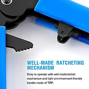 Knoweasy Micro Connector Pin Crimping Tool - Compatible with D-Sub, Molex, JST, and JAE Connectors - 32-20AWG / 0.03-0.52mm² - Perfect for Wire Crimping and Electrical Repairs