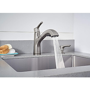 Peerless P6935LF-SS Parkwood Single Handle Pullout Kitchen Faucet Pull-Out, Stainless