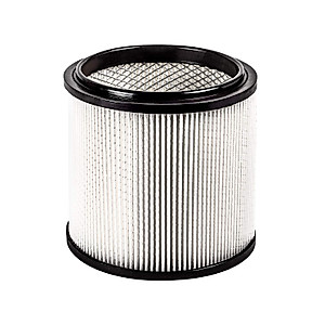 Vacmaster Hepa Material Fine Dust Cartridge Filter & Retainer, VCFH