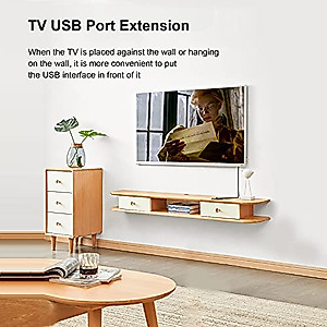 SuperSpeed USB 3.0 Male to Female Extension Data Cable Up and Down Angle 2PCS by Oxsubor(20CM,8IN)