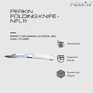 Perkin Knives Folding Pocket Knife Stainless Steel Camping and Outdoor