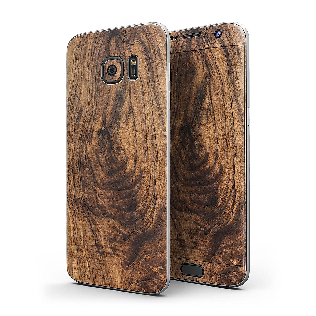 Design Skinz Design Skinz Raw Wood Planks V11 Full-Body Wrap Decal Skin-Kit for The Galaxy S7 Edge