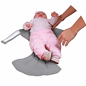 KidCo HuggaPod Portable Baby Seated Support - Situp Baby Seat, Portable Infant Sit Up Seat for Jumpers, Swings, and More, Machine Washable