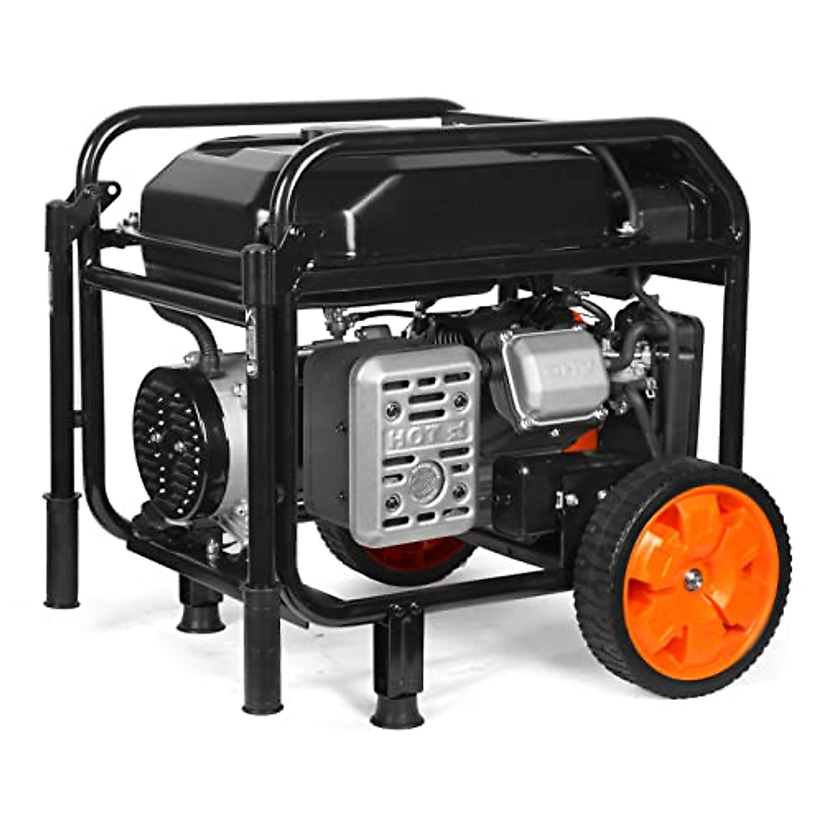 WEN 5600-Watt Portable Generator, Electric Start, 224cc, Transfer-Switch and RV-Ready with CO Shutdown Sensor (GN5602X)