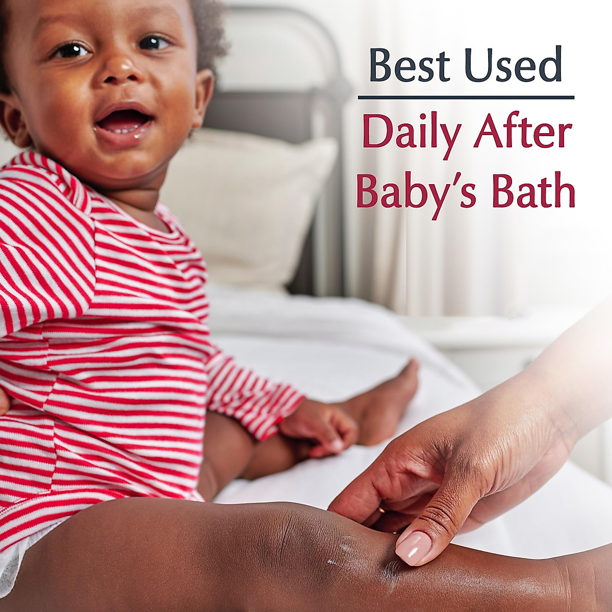 Eucerin Baby Body Lotion, Fragrance Free Baby Lotion, 13.5 Fl Oz Pump Bottle