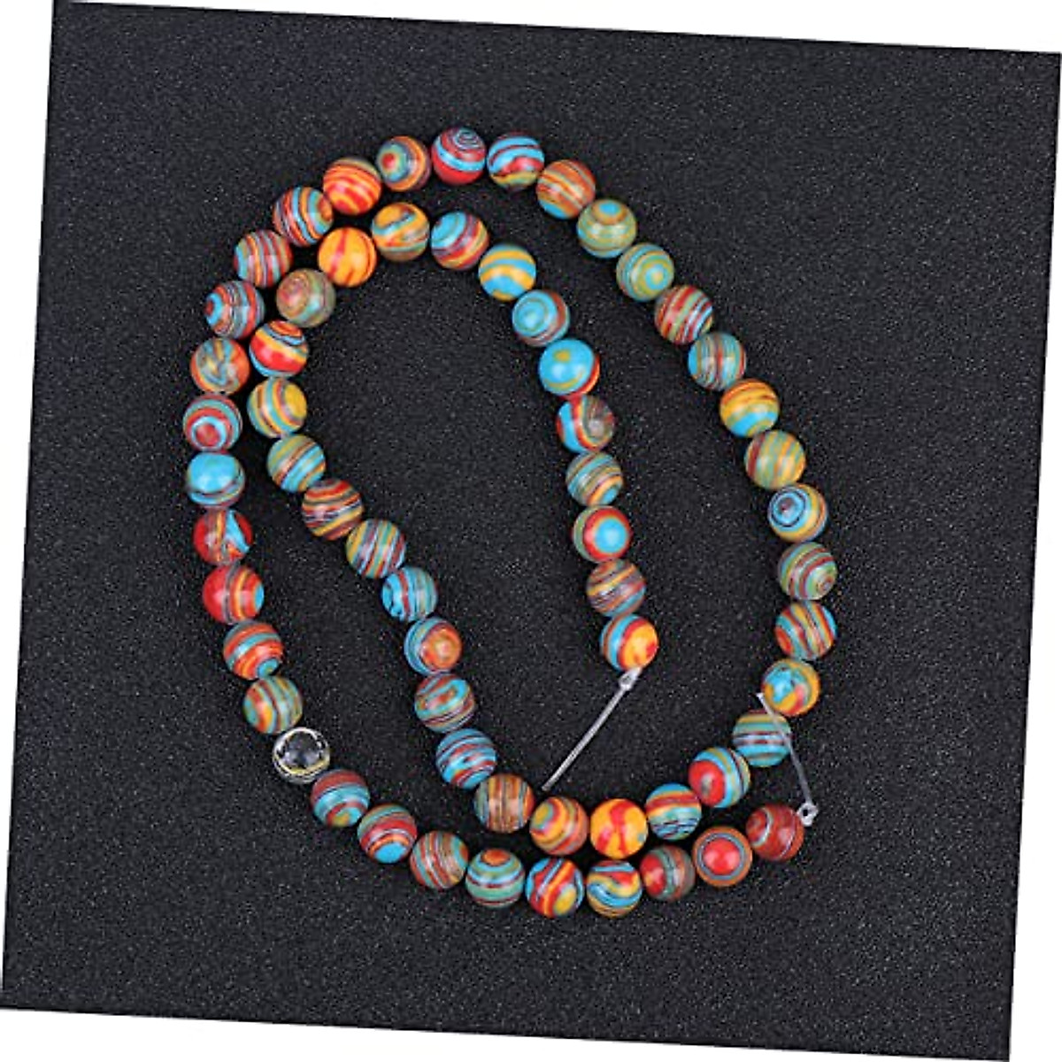 184pcs Bulk Jewelry Beads in Bulk Gasket Material Loose Beads for Jewelry Making Precious Beads DIY Accessories kit DIY Craft Beads Colored Stone Beads Jewelry Making Bead Suite