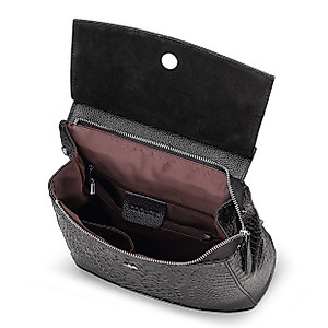 Coolcy Women Real Leather Backpack Shoulder Bag One Size