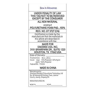 Vibe Cooling Quilted Memory Foam Mattress Pad, King