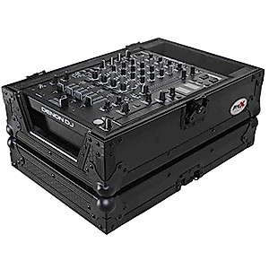 ProX XS-CDBL Flight Case for Pioneer CDJ-3000 DJS-1000 Denon SC6000 PRIME Large Format CD-Media Player Black on Black