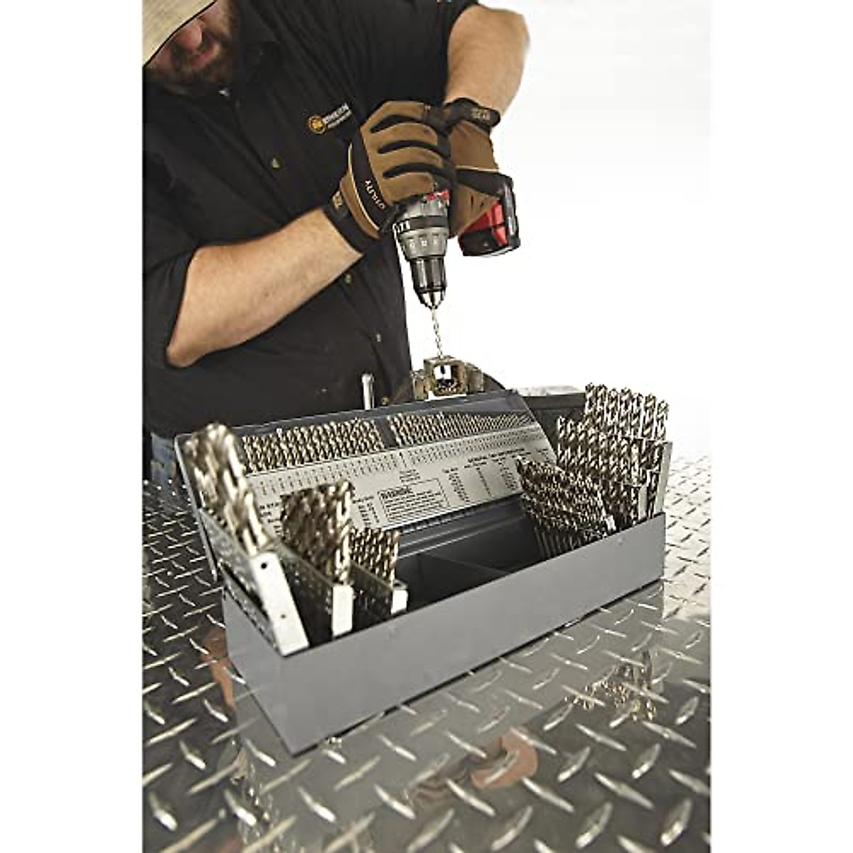 Klutch High Speed Drill Bit Set - 115-Pc.