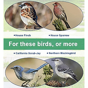 Eazielife Outdoor Bird Bath Lightweight Garden Birdbaths Freestanding Supports Antique Birdfeeder Bowl with Metal Stake Base, 28 Inches Tall, Oval Brown (1 Pack)