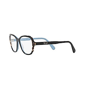 Eyeglasses Prada PR 3 VV KHR1O1 Top Black/Azure/Spotted Brown, 54/17/140