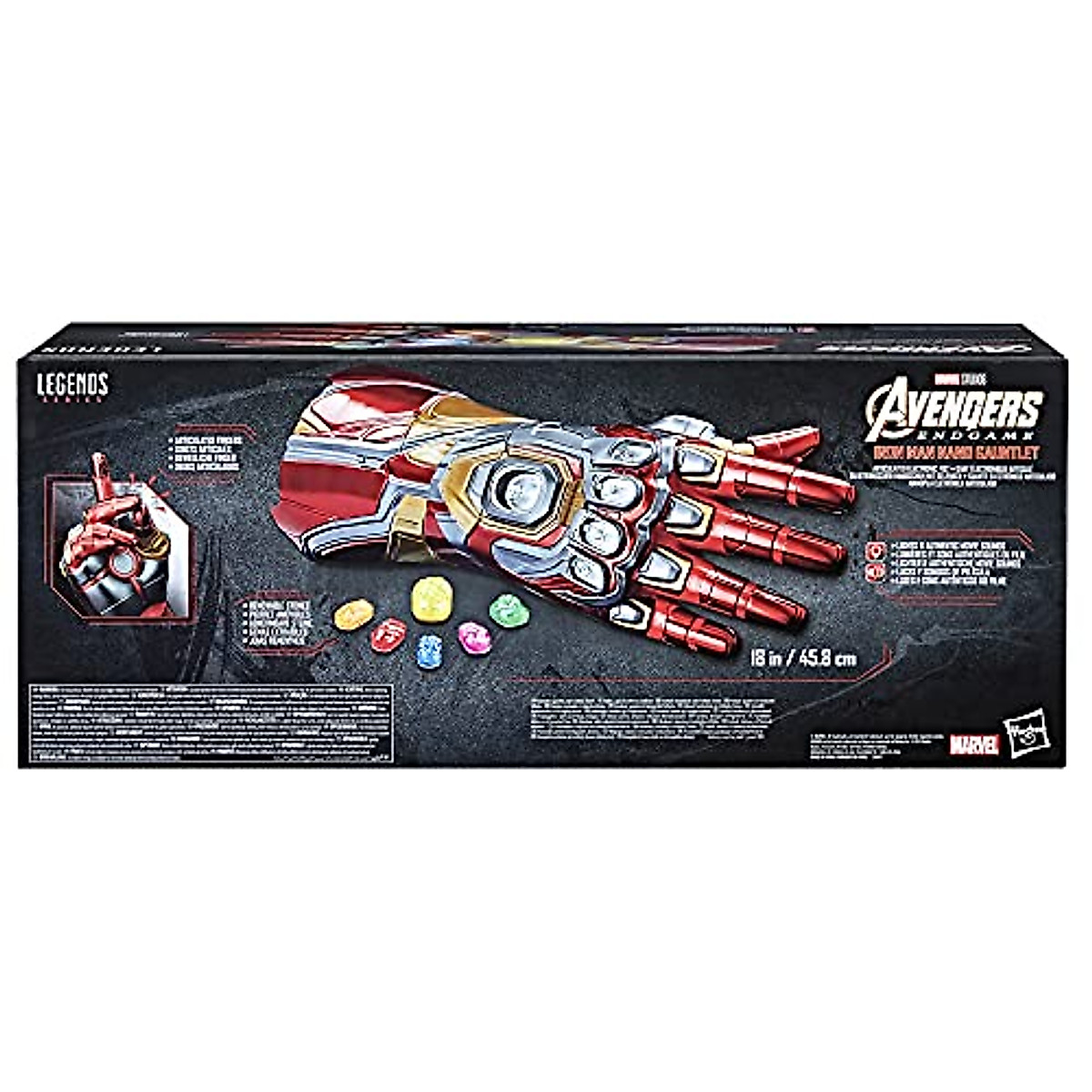 Avengers Marvel Legends Endgame Nano Gauntlet Prop Replica Standard