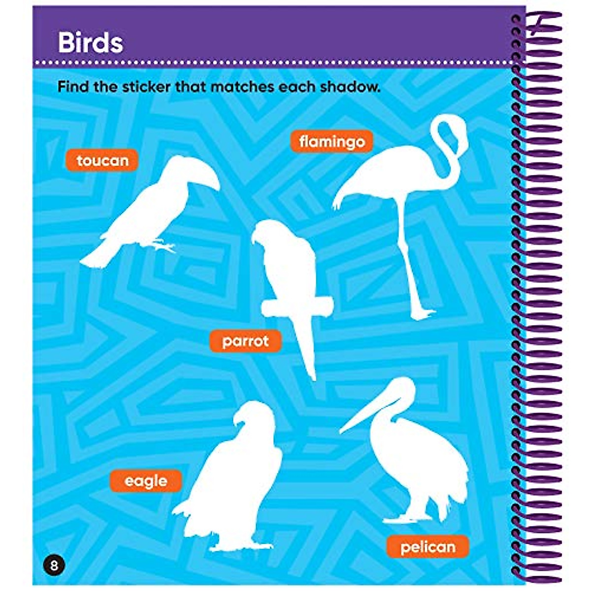 Brain Games - Sticker by Number: Safari Animals (For Kids Ages 3-6): A Kid's Sticker Activity Book With More Than 150 Stickers!