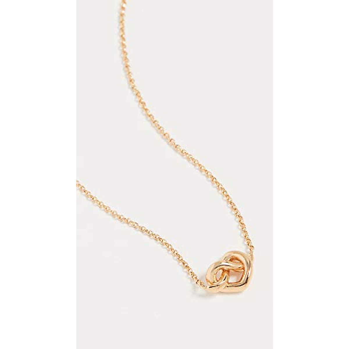 Kate Spade New York Loves Me Knot Mini Pendant Gold One Size