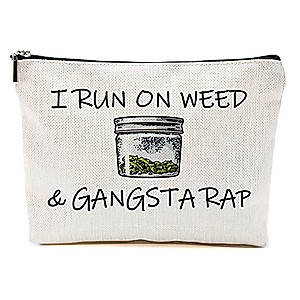 Blue Leaves Makeup Bag, Birthday Christmas Gifts for Women, Funny Makeup Bag Gift for WomenMakeup Clutch, Cosmetic Bag, Cosmetic Pouch, Travel Case