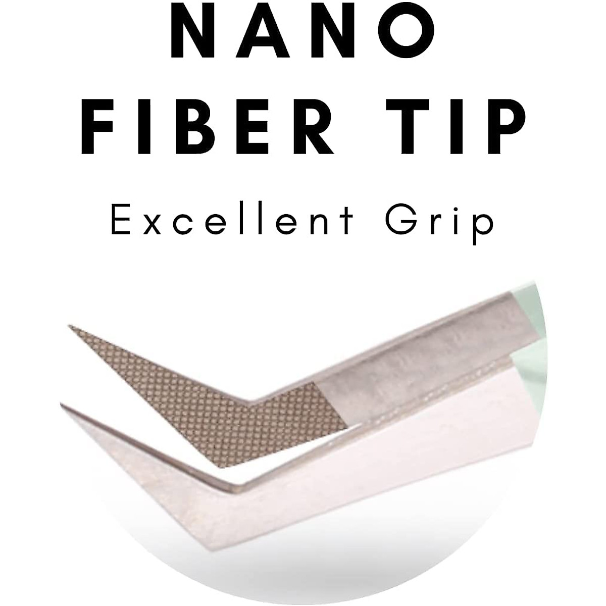 M LASH Tweezers for Eyelash Extensions (Set of 4) - Professional Lash Extension Tweezers - Fiber Tip, Japanese Steel, Diamond Grip Eyelash Extension Tweezer (Teal)