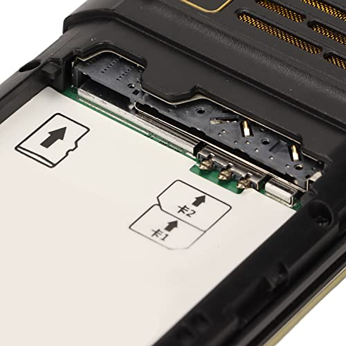 PUSOKEI 2G Unlocked Classic Flip Phone for Seniors, Dual SIM Rugged Flip Phone Elderly Flip Cell Phone Big Button 3800mAh Long Standby Clamshell Mobile Phone with LED Flashlight