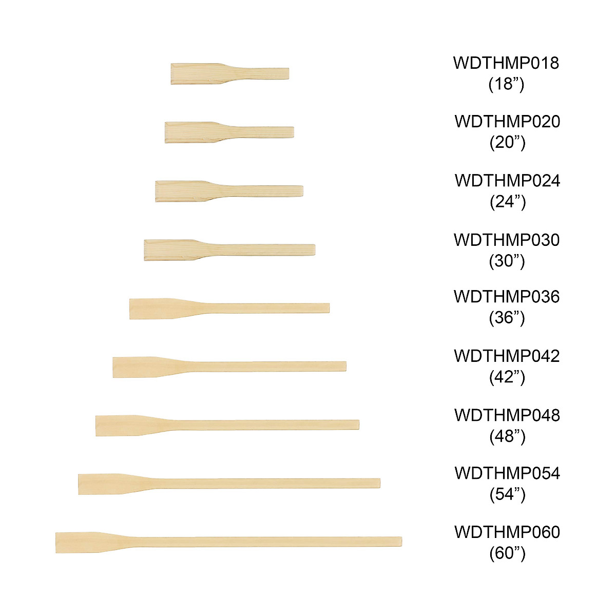 Thunder Group WDTHMP036 Wooden Mixing Paddle, 36-Inch