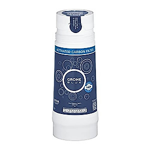 Grohe 40547001 Blue Active Carbon Replacement Water Filter 792.5 Gallon Capacity