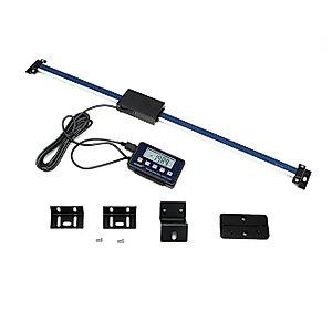 Digital Readout Linear 0-500mm/20inch，LCD Remote Digital Linear Scale DRO for Milling Machines Lathes