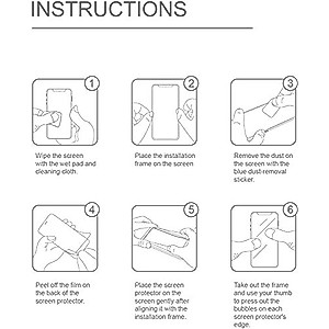 ToneGod iPhone Xs Max Screen Protector, iPhone 11 Pro Max Screen Protector [3 Pack, 6.5"] 9H Hardness Tempered Glass Screen Protector for iPhone Xs Max/ 11 Pro Max, Case Friendly, Anti-Scratch