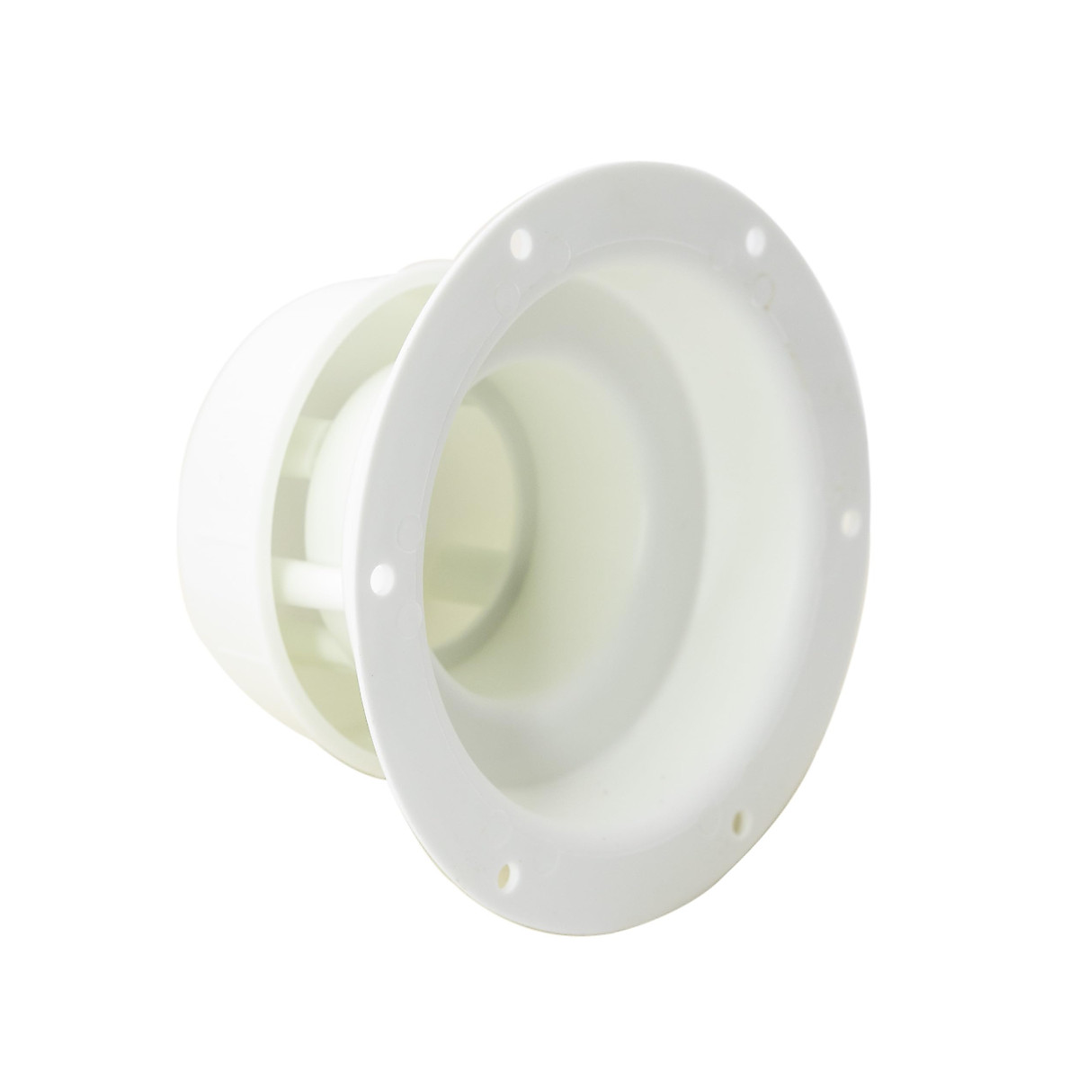 X-Haibei RV Plumbing Vent Cap Roof Sewer Vent Cover Cap Replacement White Plastic for Trailer Camper 1 to 2 3/8 inch O.D. Pipe with Screws