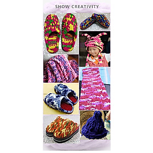 83-100g/1pcs Yarn for Hand Knitting Crochet Hat Soft Milk Cotton Yarn Thick Wool Yarn (Color : 06 Water Blue)