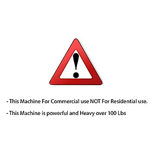 Industrial Floor Polisher Machine with (1 Tank + 2 Brushes + 1 Pad Holder) ,1.5 HP