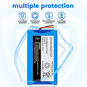 7717 Replacement for Infant Optics DXR-8 Pro Battery Sp 554478 3.85V 2800mAh Lithium Ion Battery (Not Compatible with DXR-8 Baby Monitor)