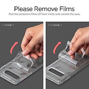 Spigen Ultra Hybrid Designed for Samsung Galaxy S10 Case (2019) - Crystal Clear