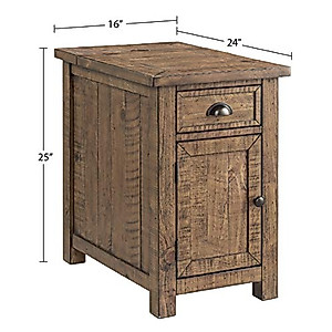 Martin Svensson Home Monterey, Chairside Table, Reclaimed Natural