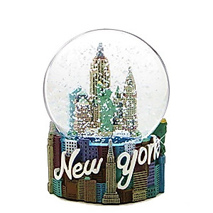 Skyline New York City Snow Globe Souvenir Figurine 80mm from NYC Snow Globes Collection