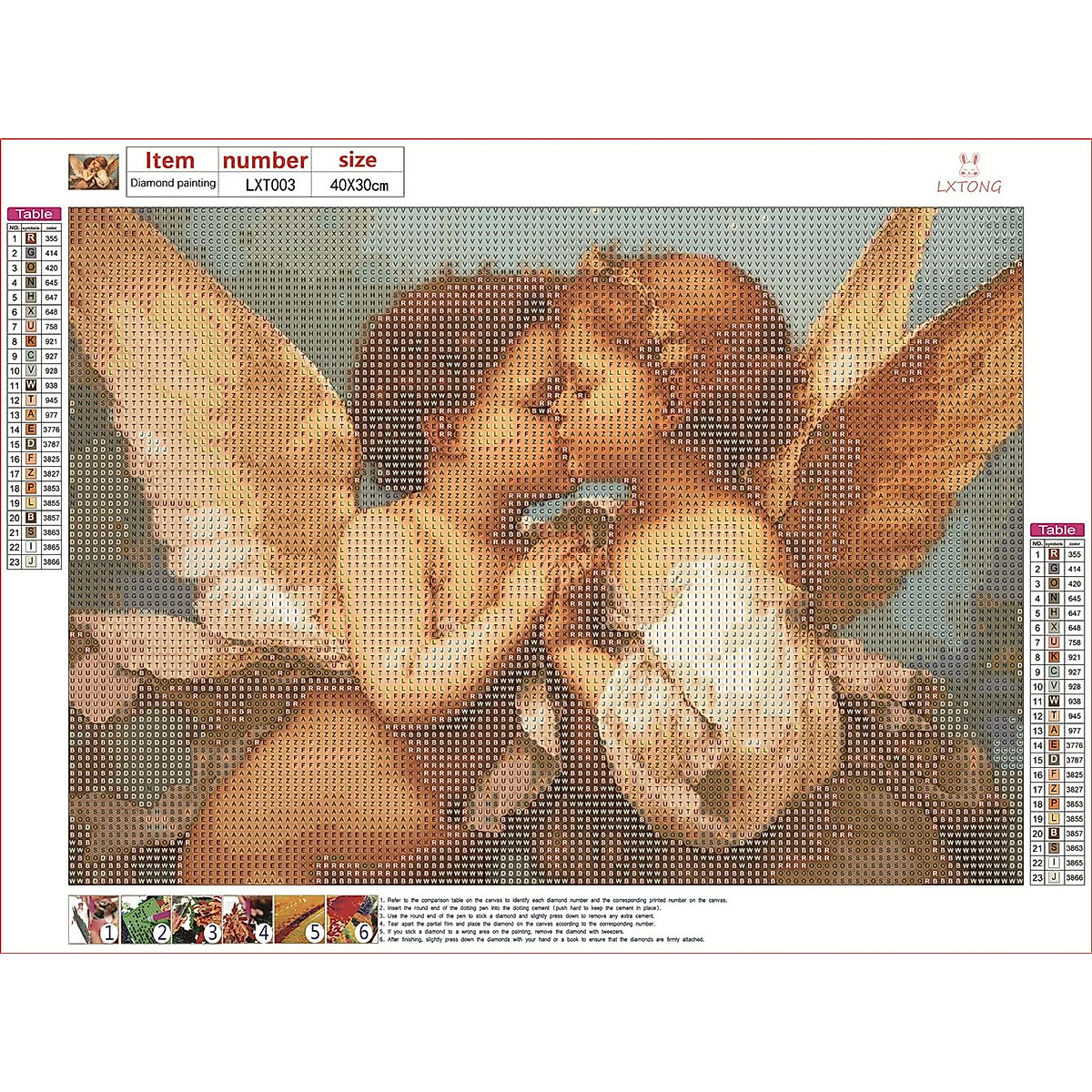LXTONG Angel Baby Diamond Art Kit 5D Full Round Drill Diamond Art Winged Baby DIY Paint by Numbers Baby Crystal Rhinestones Diamond Painting for Beginner Adults Living Room Decor (16X12 inches)