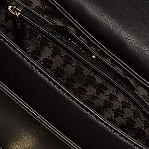 Karl Lagerfeld Paris womens Lucien SATCHEL, Blk/Gold, One Size US