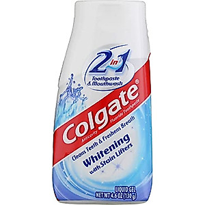 Colgate 2-in-1 Whitening Toothpaste & Mouthwash - 4.6 oz - 2 pk