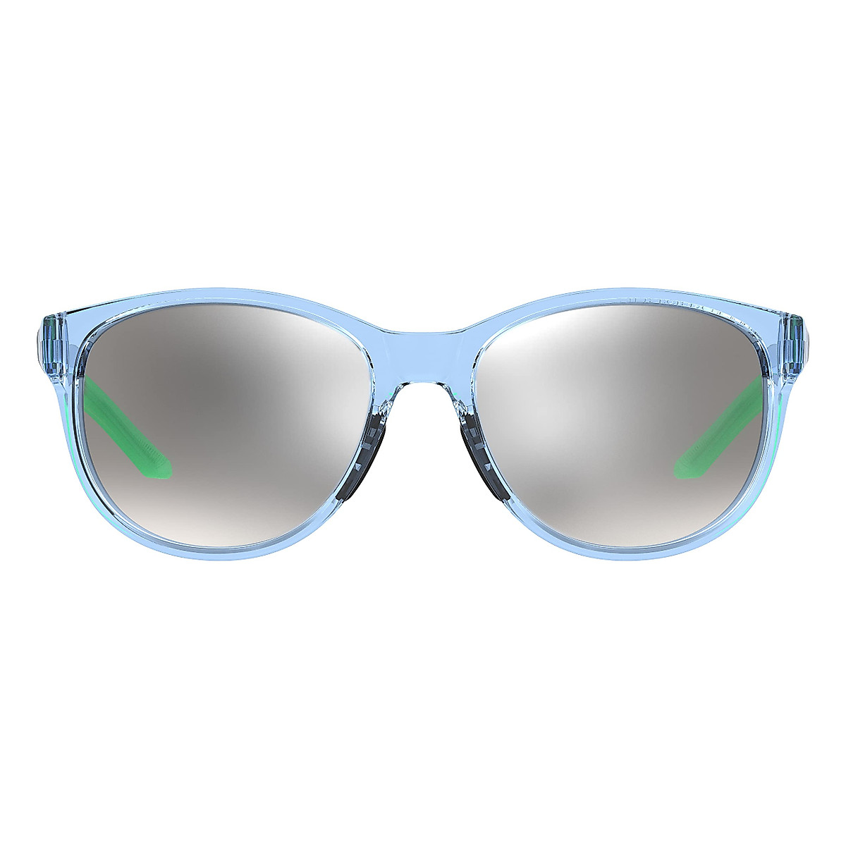 Under Armour Women's UA Breathe Oval Sunglasses, Blue/Milky Green, 57mm, 17mm