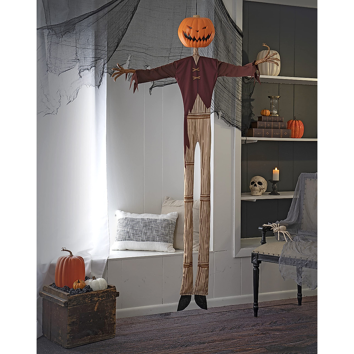 Disney The Nightmare Before Christmas Pumpkin King Full Size Poseable Hanging Character Decoration