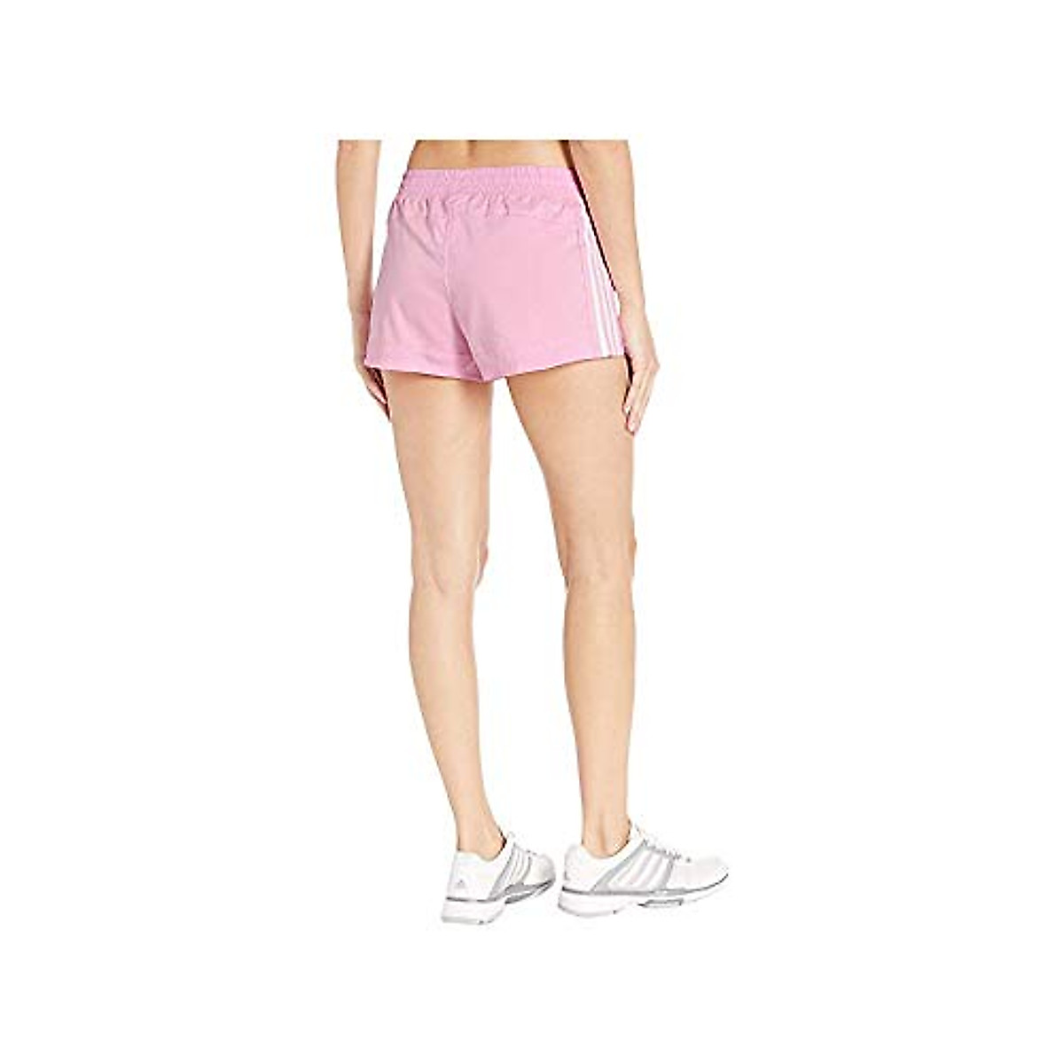 adidas 3-Stripe Woven Shorts True Pink/White XL