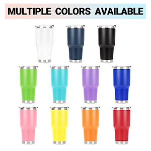 Customizedbee Personalized 30 oz Coffee Tumbler with Engraved Name, Stainless Steel Custom Tumbler Cup Mug With Lid Straw, Personalized Christmas Thanksgiving Anniversary Birthday Gifts for Women Men