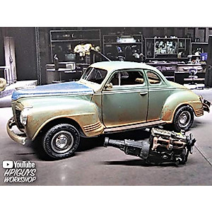 AMT 1941 Plymouth Coupe (Coca-Cola) 2T 1/25 Scale Model Kit (AMT1197M)