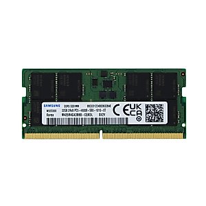 Sam Original 32GB (1x32GB) DDR5 4800MHz PC5-38400 SODIMM 2Rx8 CL40 1.1v Laptop Notebook RAM Memory Module Upgrade M425R4GA3BB0-CQK Adamanta