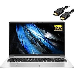 HP 2022 Newest ProBook 455 G8 15.6" FHD Business Laptop (The Lastest AMD 6-Core Ryzen 5-5600U (Beats i7-1165G7), 16GB RAM,512GB SSD, Radeon Graphics) Backlit Keyboard, Webcam, Win10 Pro + IST Cable