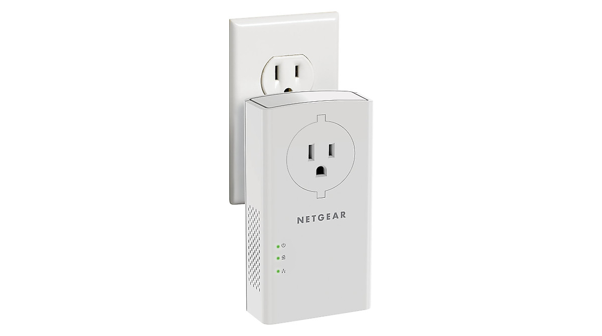 NETGEAR Powerline adapter Kit, 2000 Mbps Wall-plug, 2 Gigabit Ethernet ...