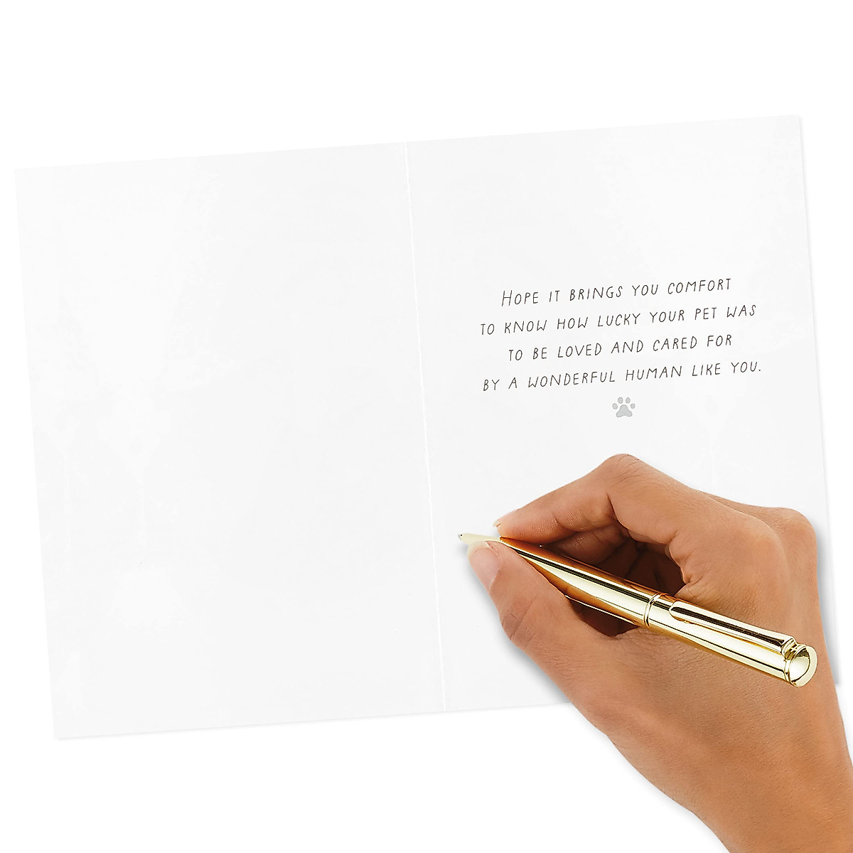 Hallmark Pet Sympathy Cards Assortment, Hearts and Rainbows (16 Cards and Envelopes)