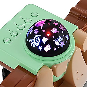 Project Nursery Sleepy Sloth Sound Soothing Crib Projector – 8 Soothing Sounds, Multicolor Ceiling Projection, Sleep Timer, Nightlight, Attaches to Crib, Portable - for Babies, Toddlers and Kids