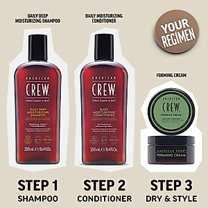 American Crew Men's Hair Texture Lotion, Like Hair Gel with Light Hold with Low Shine, 8.4 Fl Oz