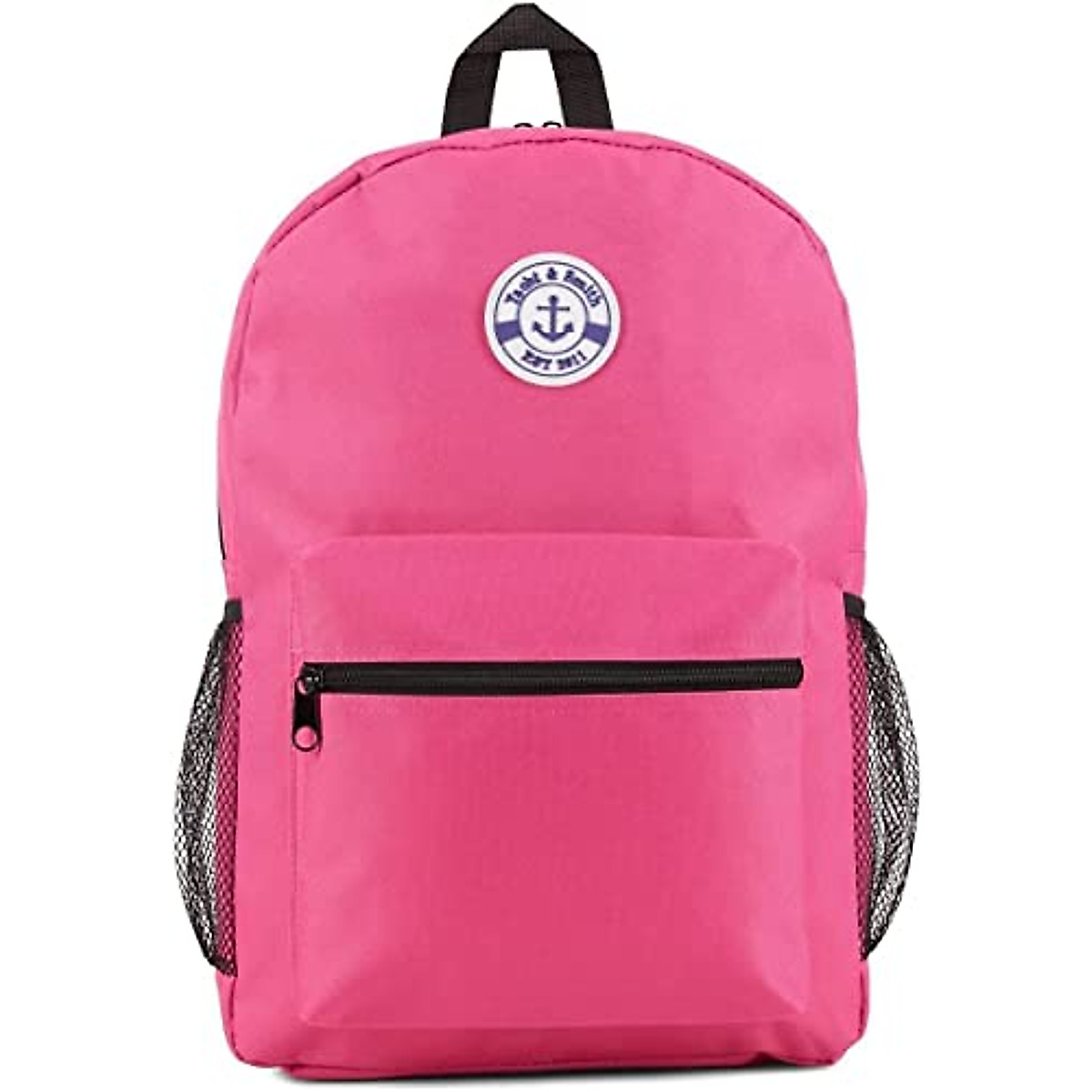 Yacht & Smith 24 Pack Backpack, Bulk 17 inch Lightweight Outdoor Travel Gym Corporate Events Bag