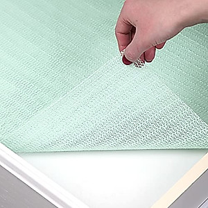 Con-Tact Brand Grip Classic Non-Adhesive Shelf, Cabinet and Drawer Liner, 12" x 5', Sage
